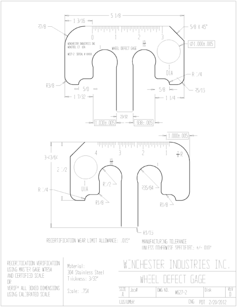 W627-2 - Winchester Industries
