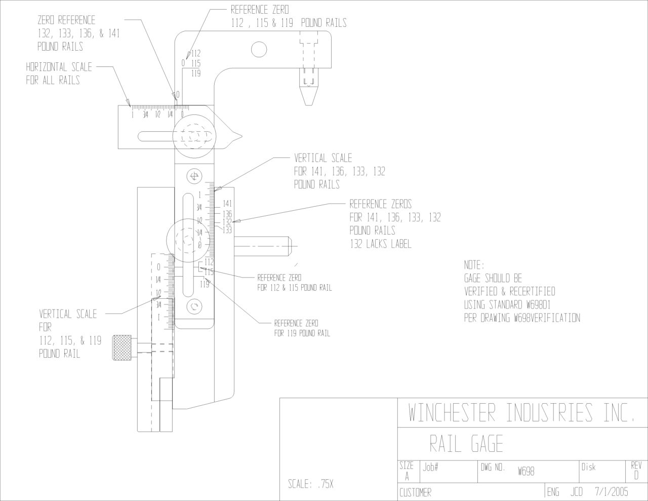 W698 - Winchester Industries