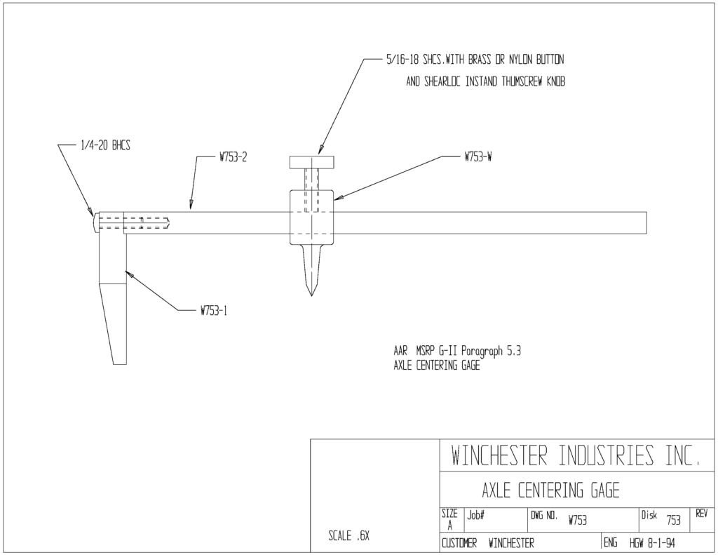 W753 - Winchester Industries