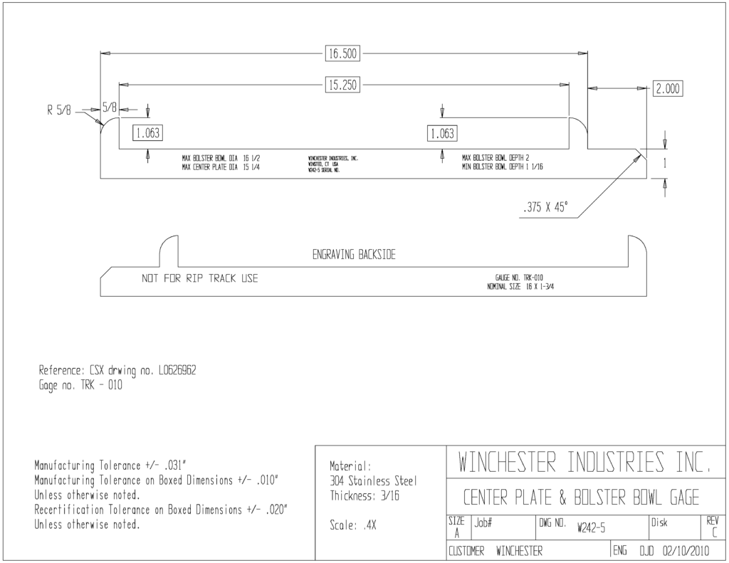 W242-5 - Winchester Industries