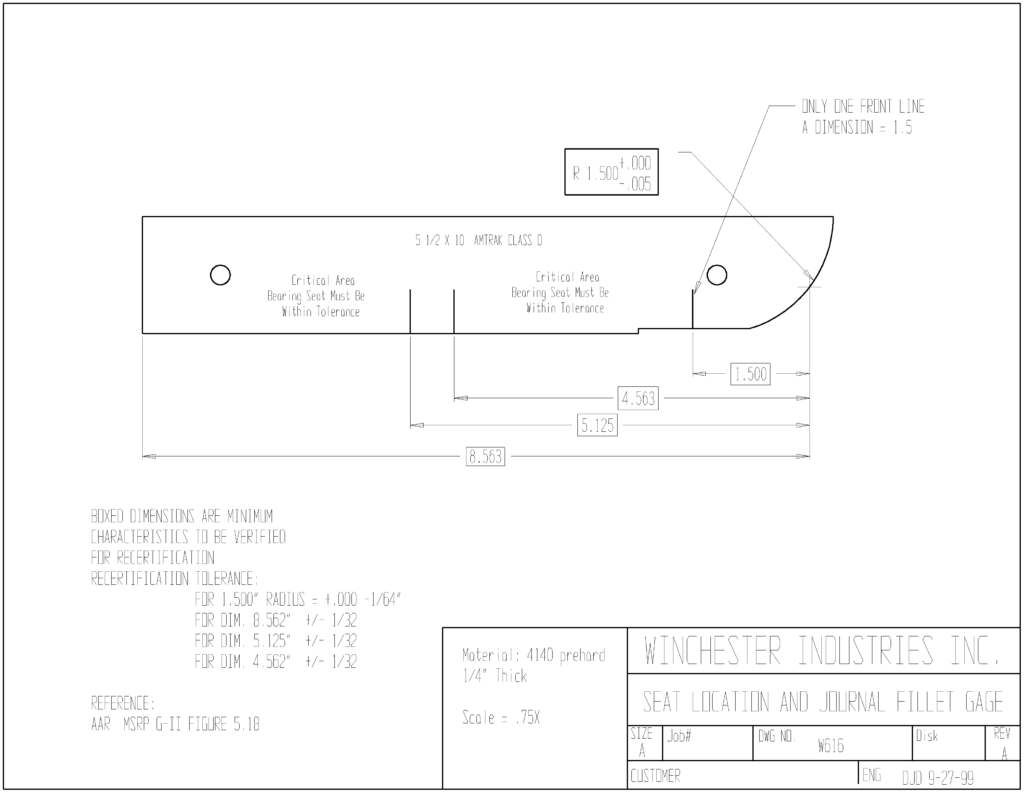 W616 - Winchester Industries